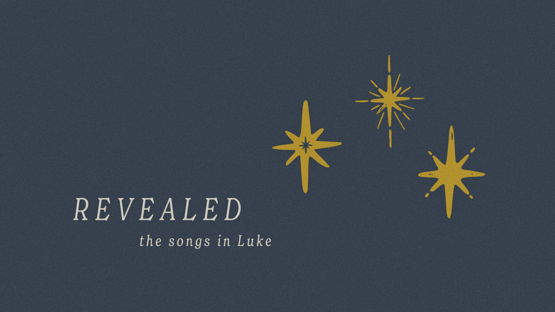 Zechariah's Song - "The Benedictus" · Mountain View Community Church